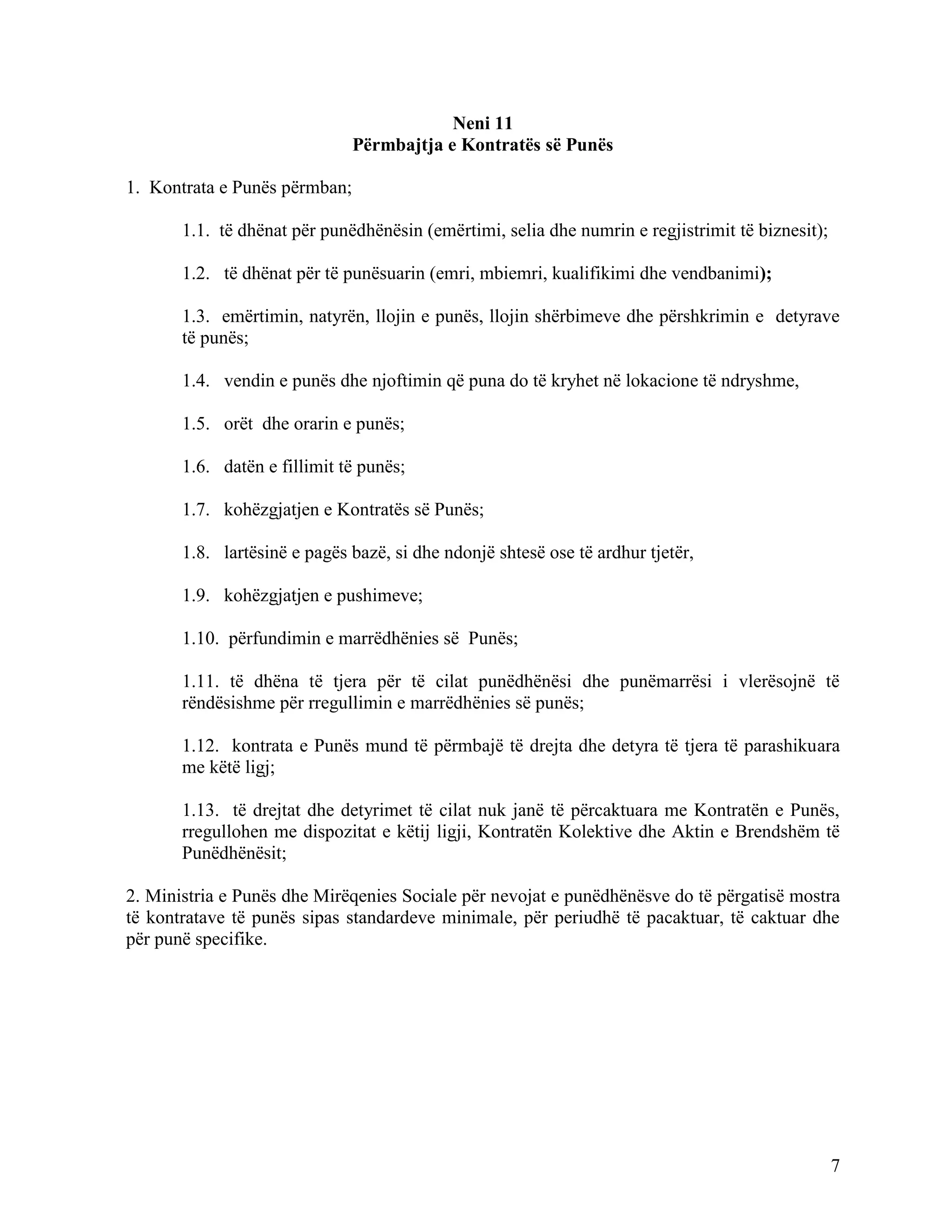 Ligji i punes 2010 212-alb | PDF