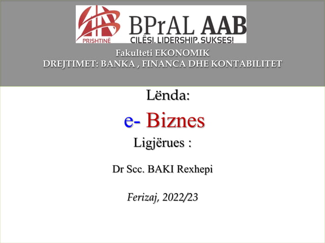 Ligjërata e VIII -e - Prokurimi.ppt