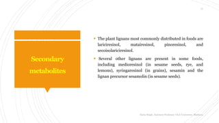 Lignans | PPTX