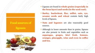 Lignans | PPTX