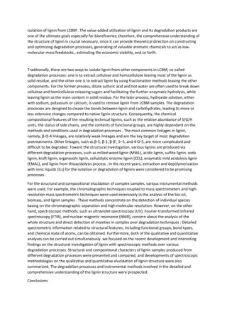 Lignins | PDF