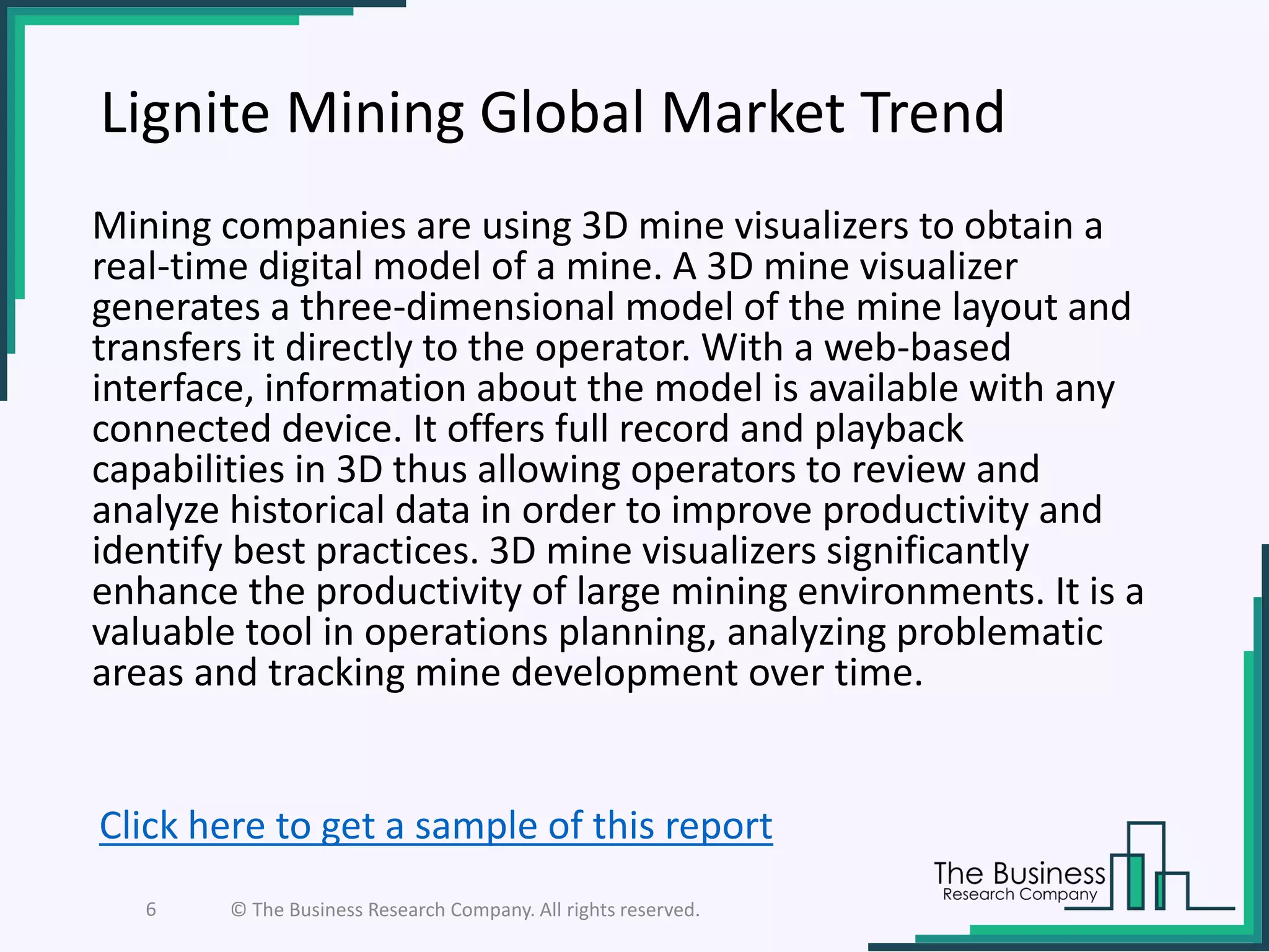 Lignite mining sample | PDF
