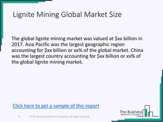 Lignite mining sample | PDF