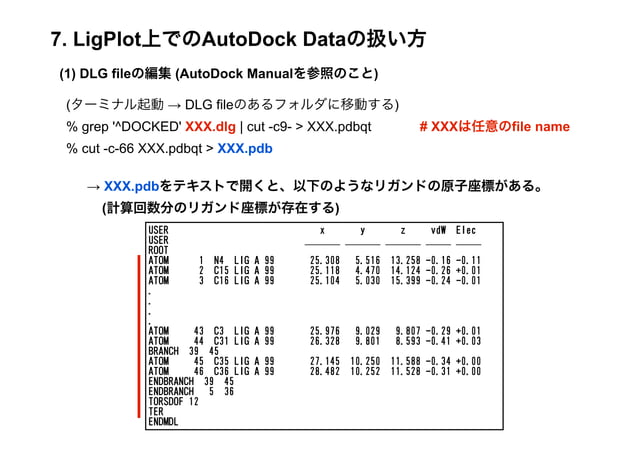 Ligplot+_japanese_ver.1.0 | PDF | Chemistry | Science