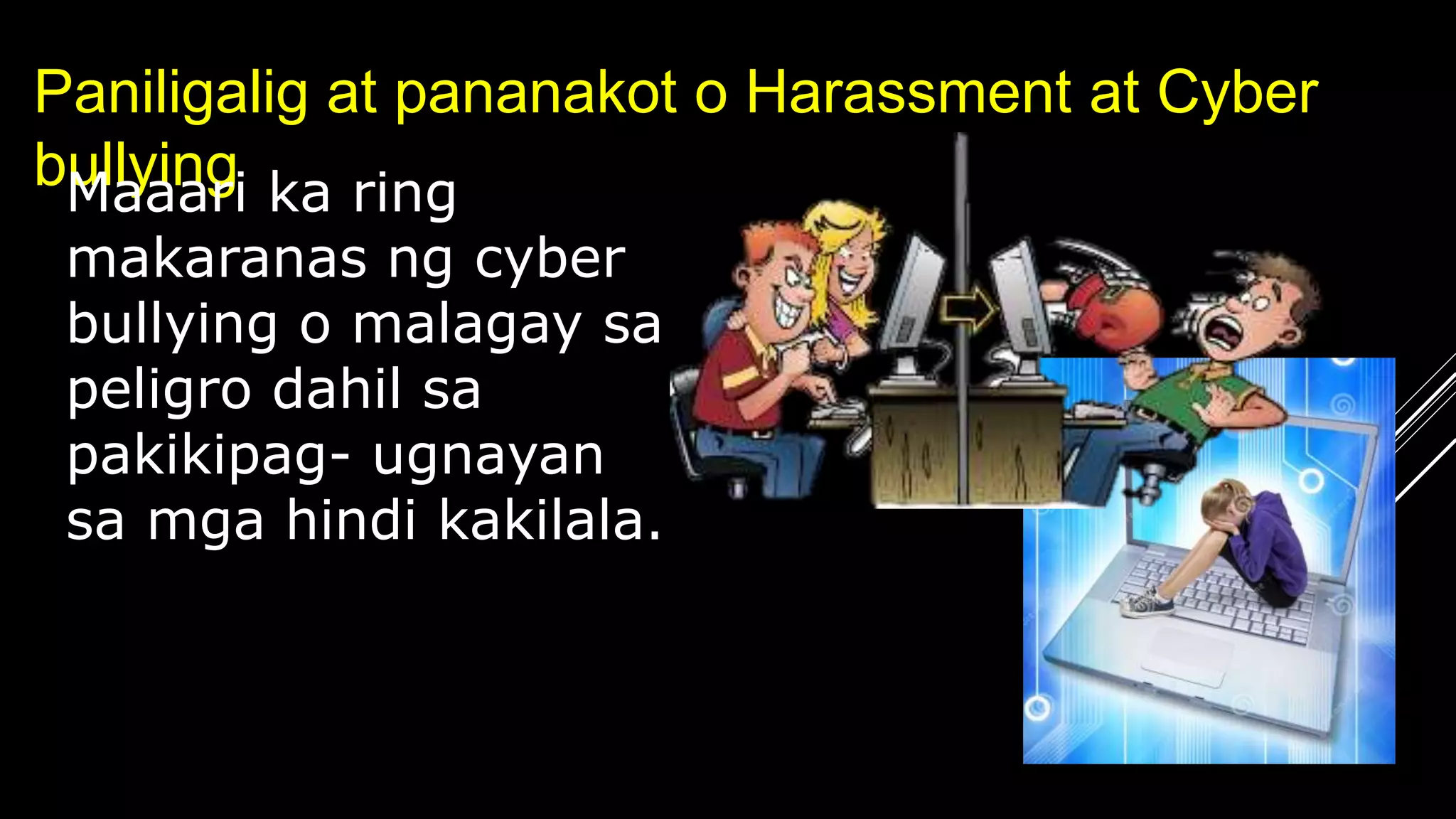 Ligtas at Responsableng Paggamit ng Computer, Internet at Email | PPTX