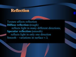Ligth reflection and refraction | PPT