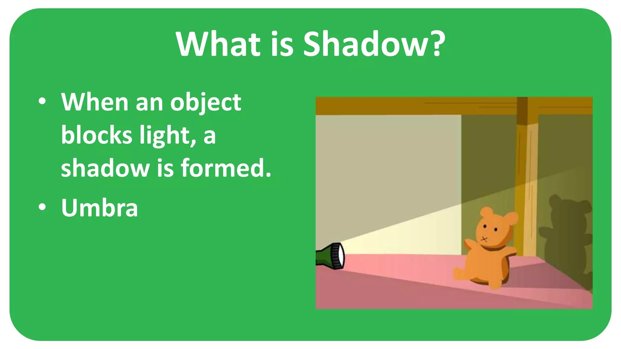 Ligth shadow and reflection part 2 | PPT