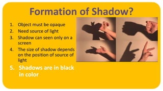 Ligth shadow and reflection part 2 | PPT
