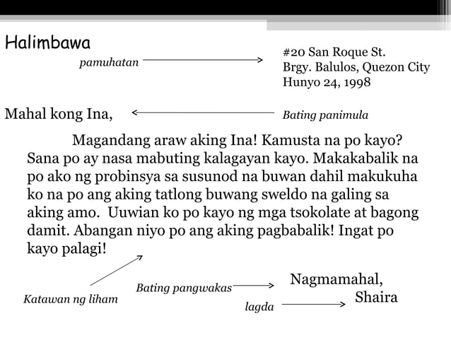 Liham | PPT