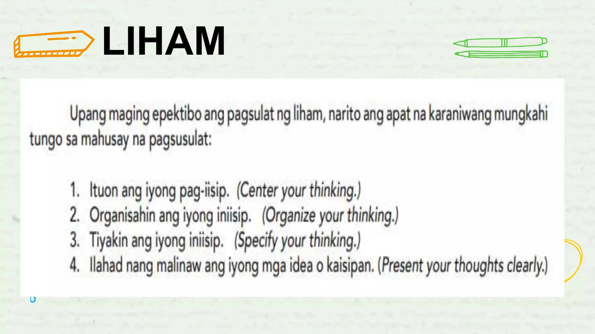 Pagsulat ng Liham | PPTX