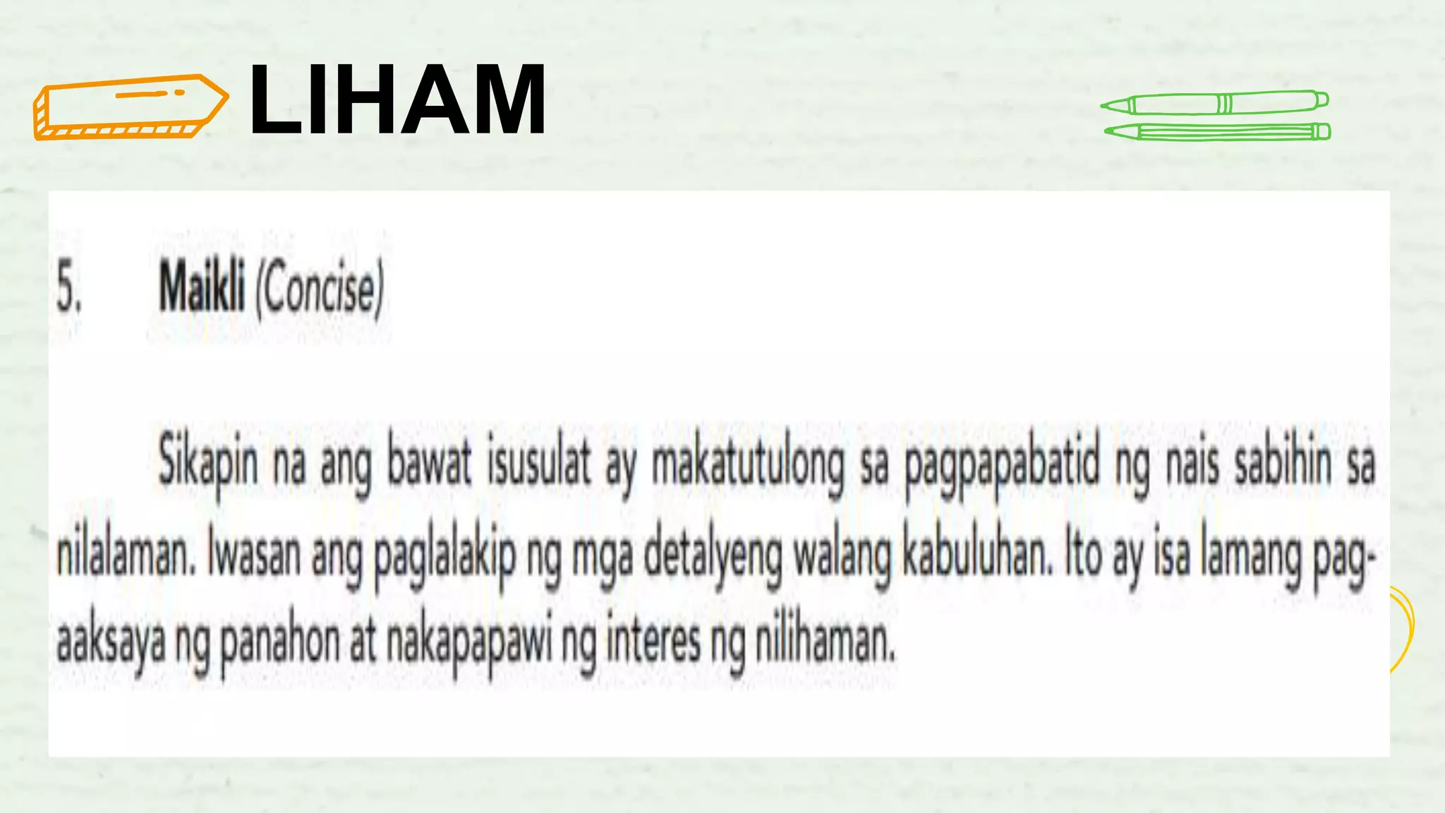Pagsulat ng Liham | PPTX