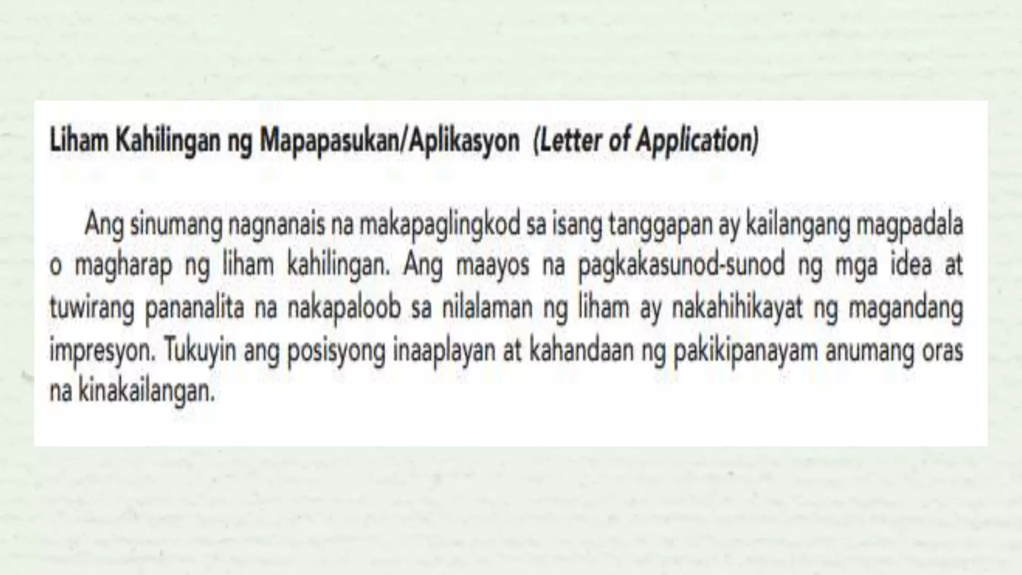 Pagsulat ng Liham | PPTX