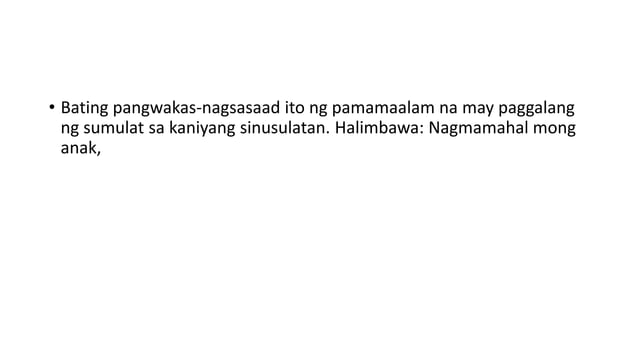 Ang liham ay sulatin ng pakikipag-ugnayan sa ibang tao | PPTX