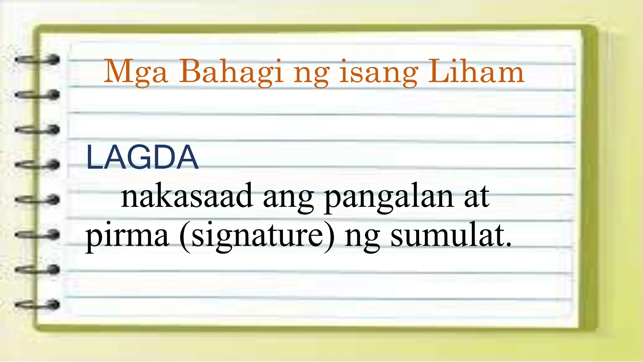 liham-pangnegosyo FILIPINO SA PILING LARANG | PPTX