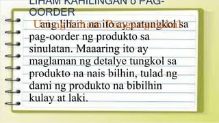 liham-pangnegosyo FILIPINO SA PILING LARANG | PPTX