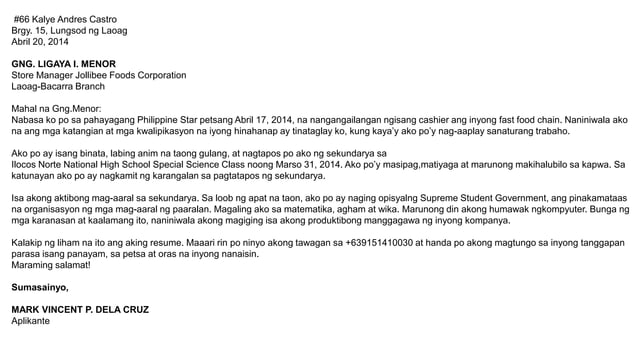 Liham aplikasyon | PPTX