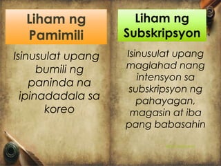 Liham Pangangalakal | PPTX