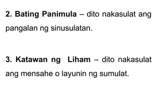 PAGSULAT NG LIHAM PANGKAIBIGAN - GR 2-3. | PPTX