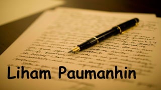 Liham Paumanhin (Ginagamit upang Hming ng Tawad).pptx