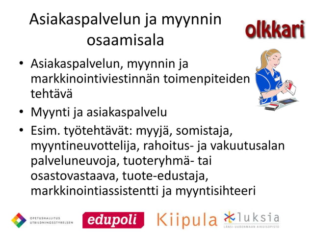 Liiketalouden perustutkinto, merkonomi | PPT