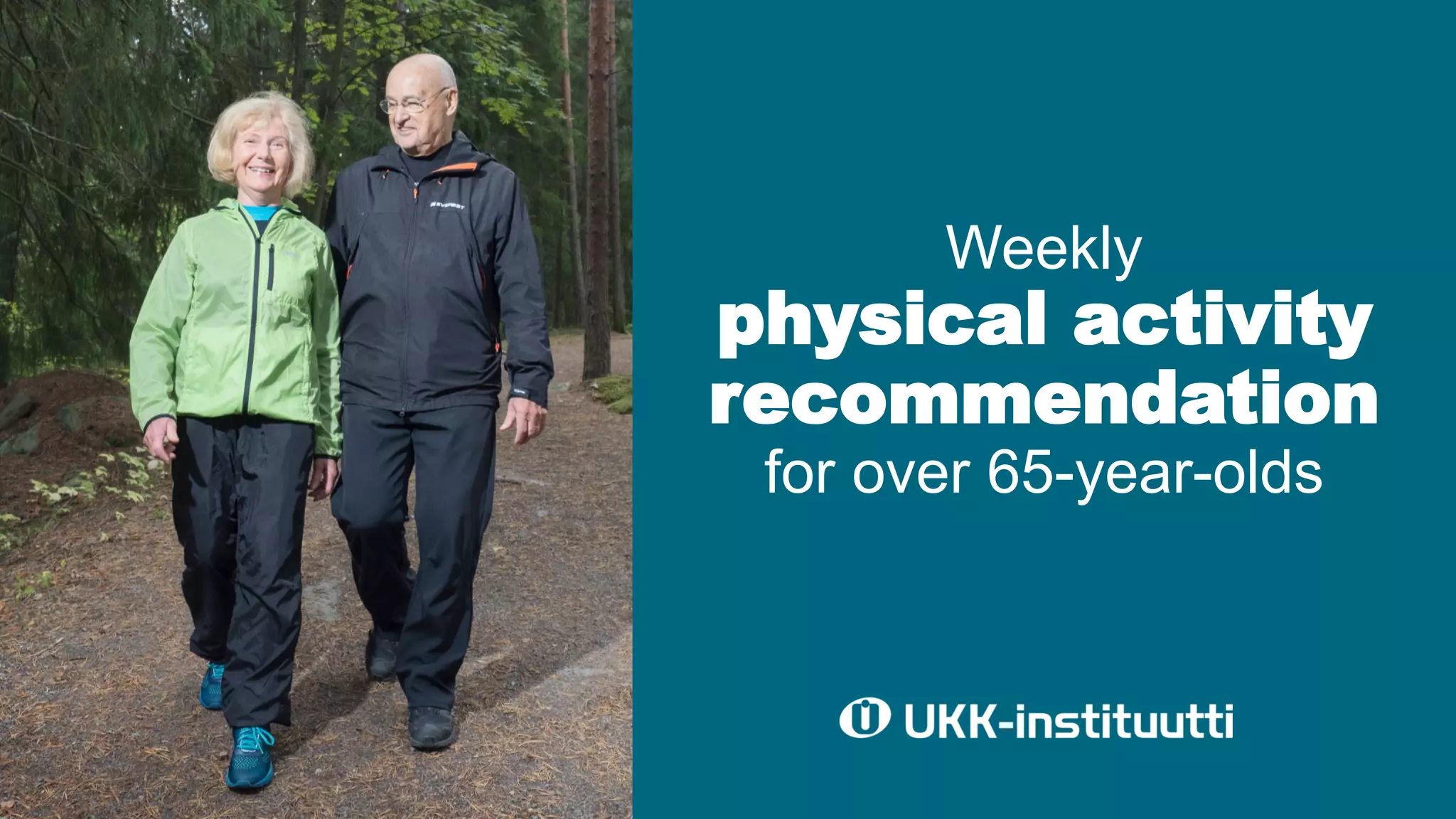 Physical activity recommendation for over 65-year-olds | PDF