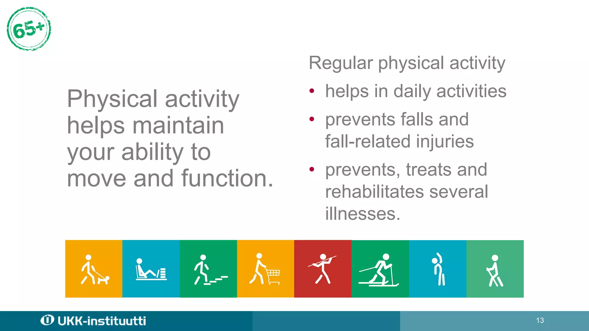 Physical activity recommendation for over 65-year-olds | PDF