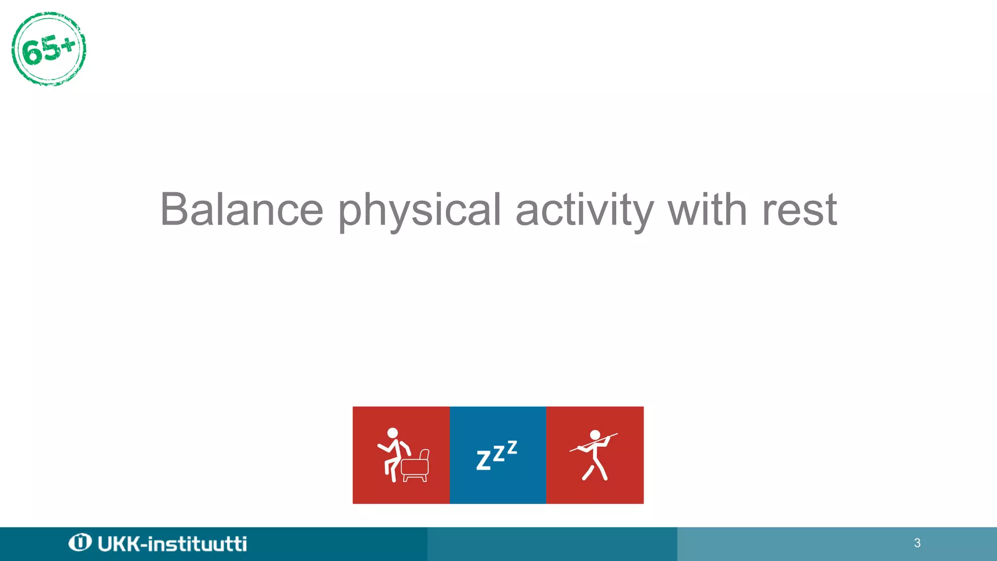 Physical activity recommendation for over 65-year-olds | PDF