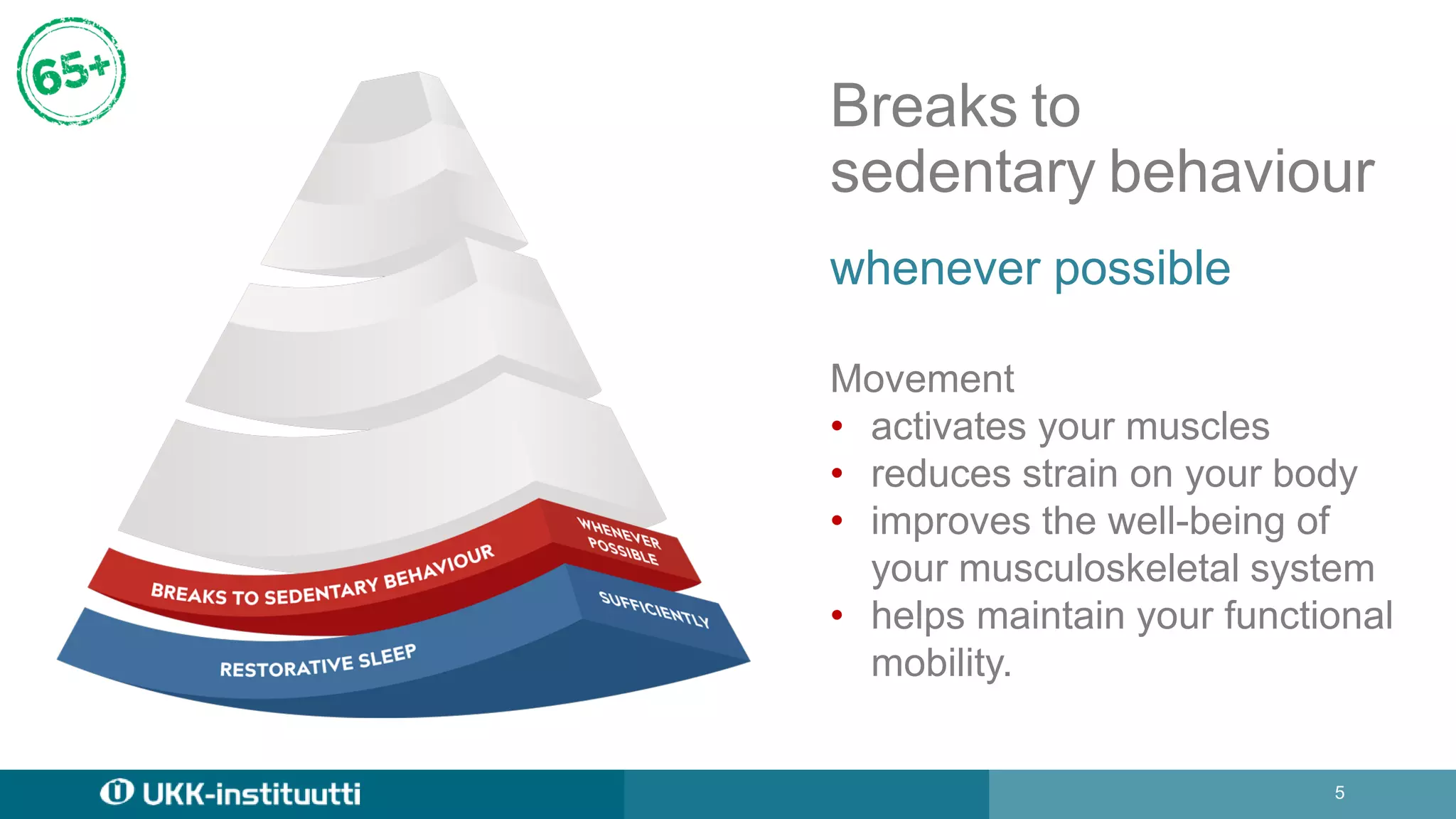 Physical activity recommendation for over 65-year-olds | PDF