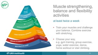 Physical activity recommendation for over 65-year-olds | PDF