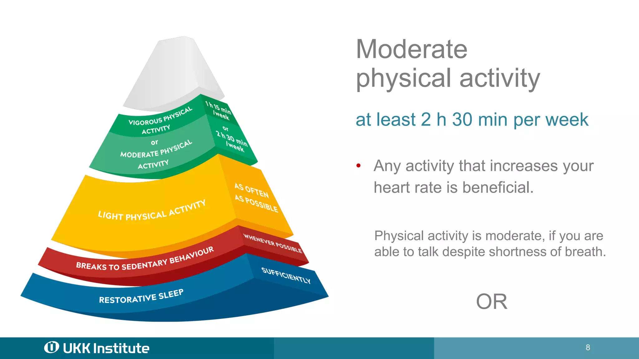 Physical activity recommendation for 18–64-year-olds | PDF