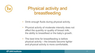 Physical activity recommendation after delivery | PDF
