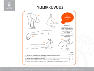 Liikkuvuus ja lihashuolto_Kuntoutus_Orton | PPT