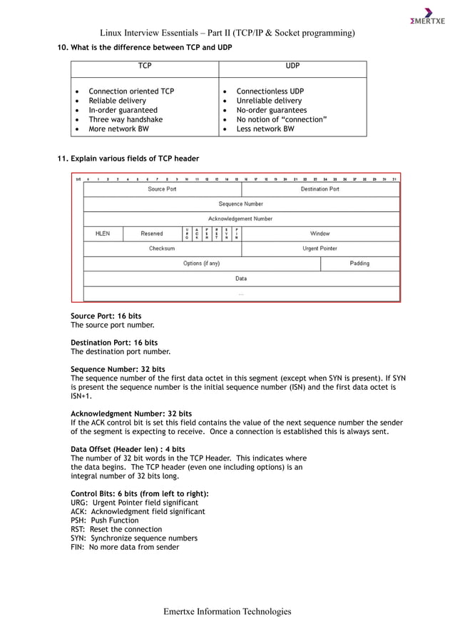 Linux Internals - Interview essentials 2.0 | PDF