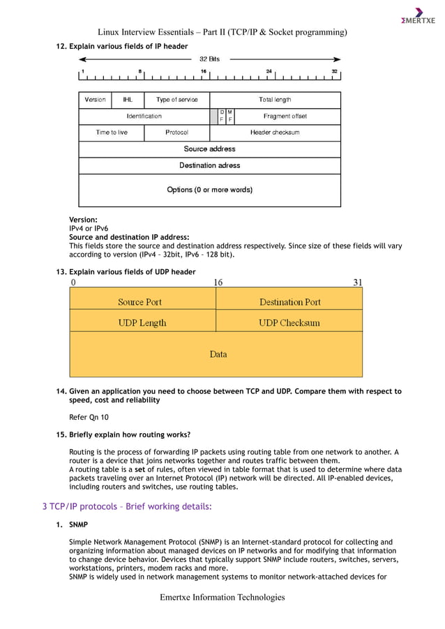 Linux Internals - Interview essentials 2.0 | PDF