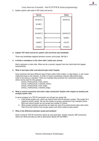 Linux Internals - Interview essentials 2.0 | PDF