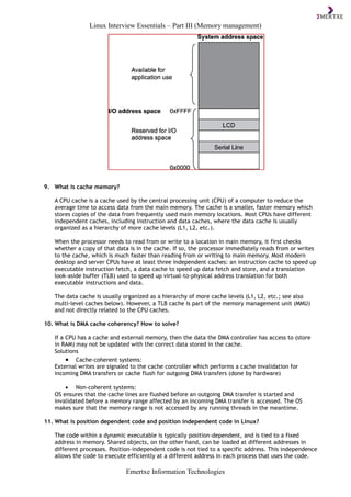 Linux Internals - Interview essentials 3.0 | PDF | Operating Systems | Computer Software and ...