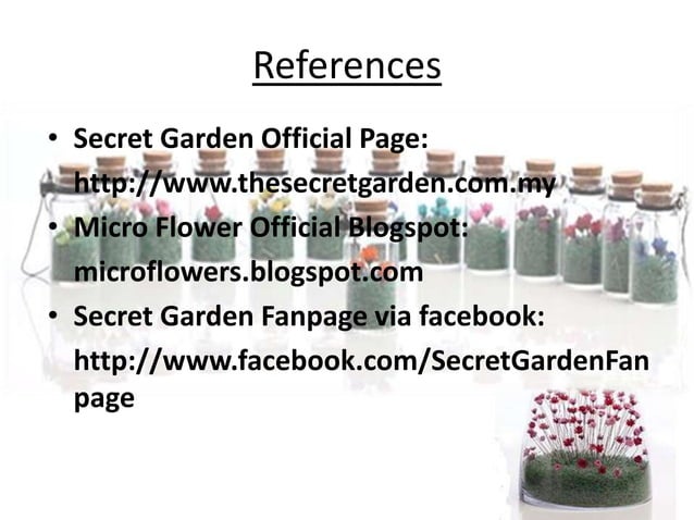 Little flower MKT 420 | PPTX | Flower Shopping | Shopping