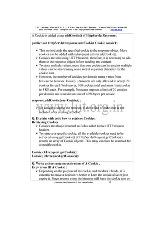 Liit tyit sem 5 enterprise java unit 2 2018 most imp questins with ...