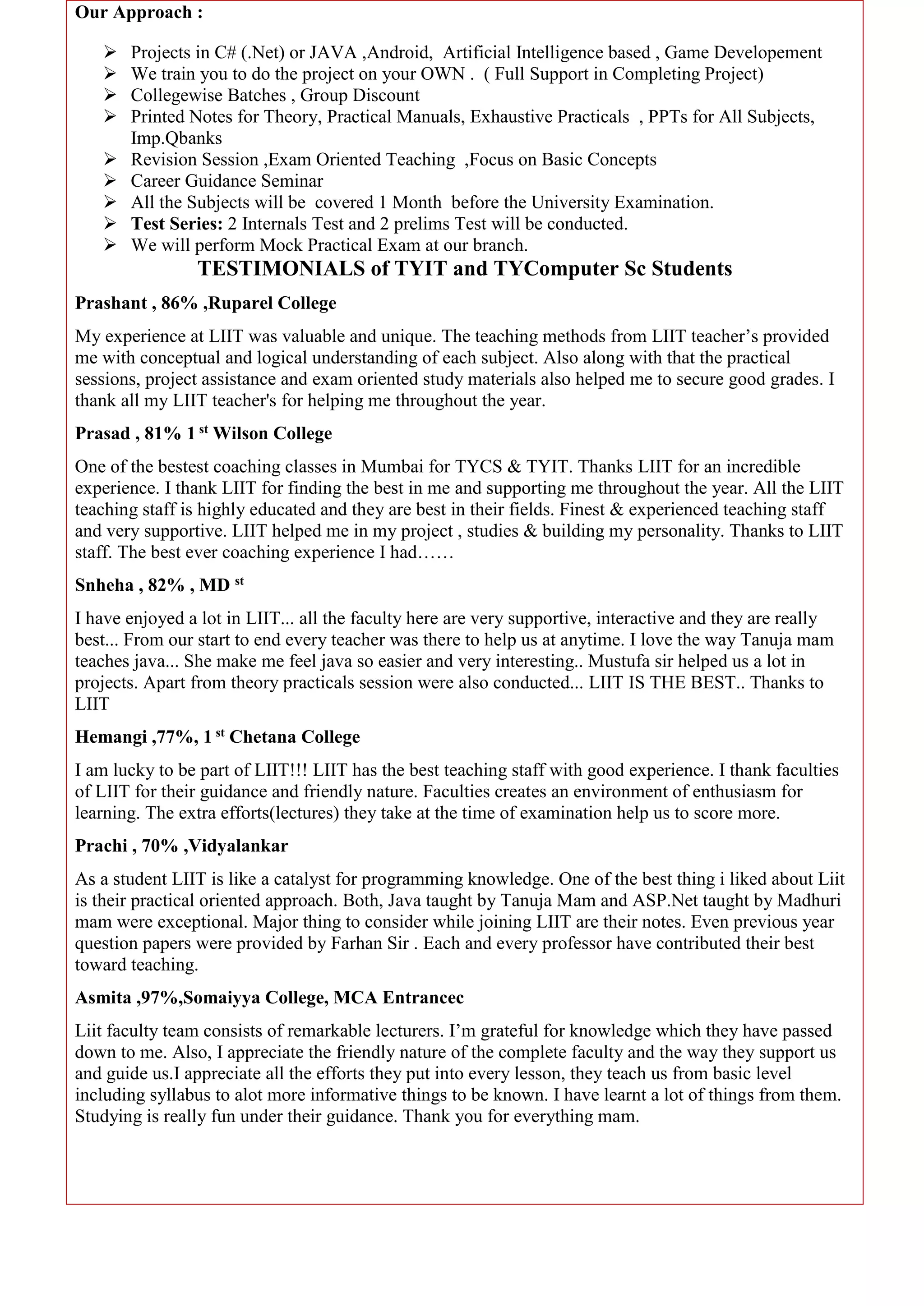 Liit tyit sem 5 enterprise java unit 4 notes mosst important questions ...