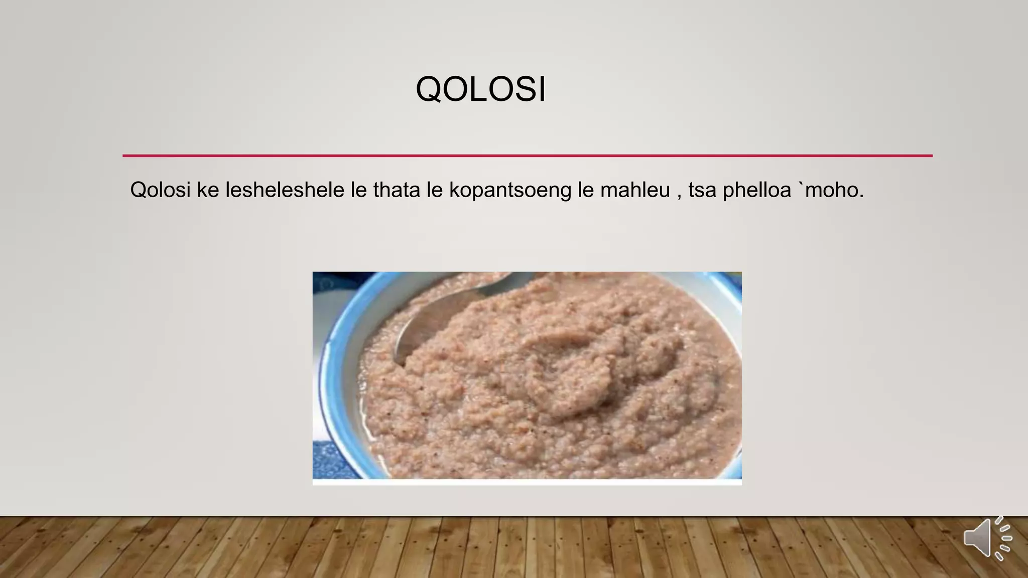 LIJO TSA BASOTHO | PPT