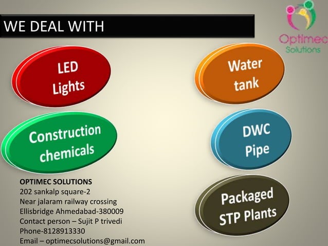 OPTIMEC SOLUTIONS | PPT