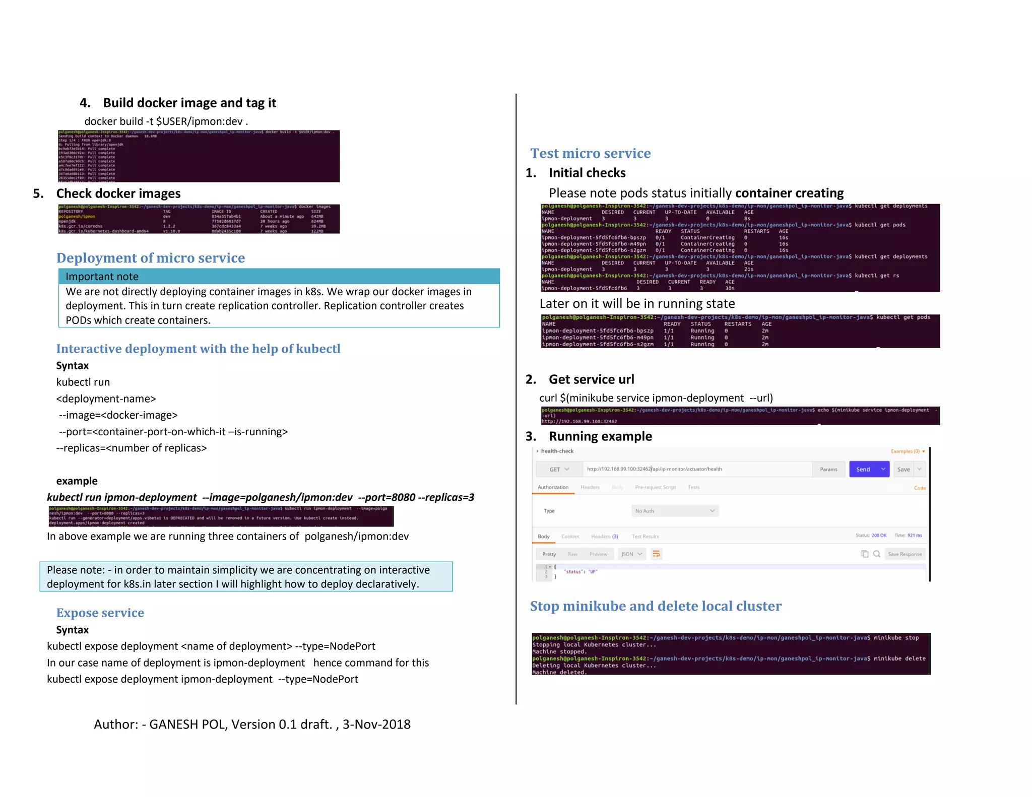 Run K8s on Local Environment | PPT