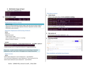 Run K8s on Local Environment | PPT