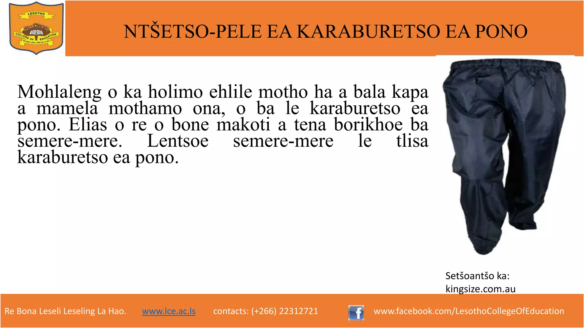 Likaraburetso | PPTX