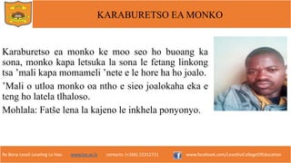 Likaraburetso | PPTX