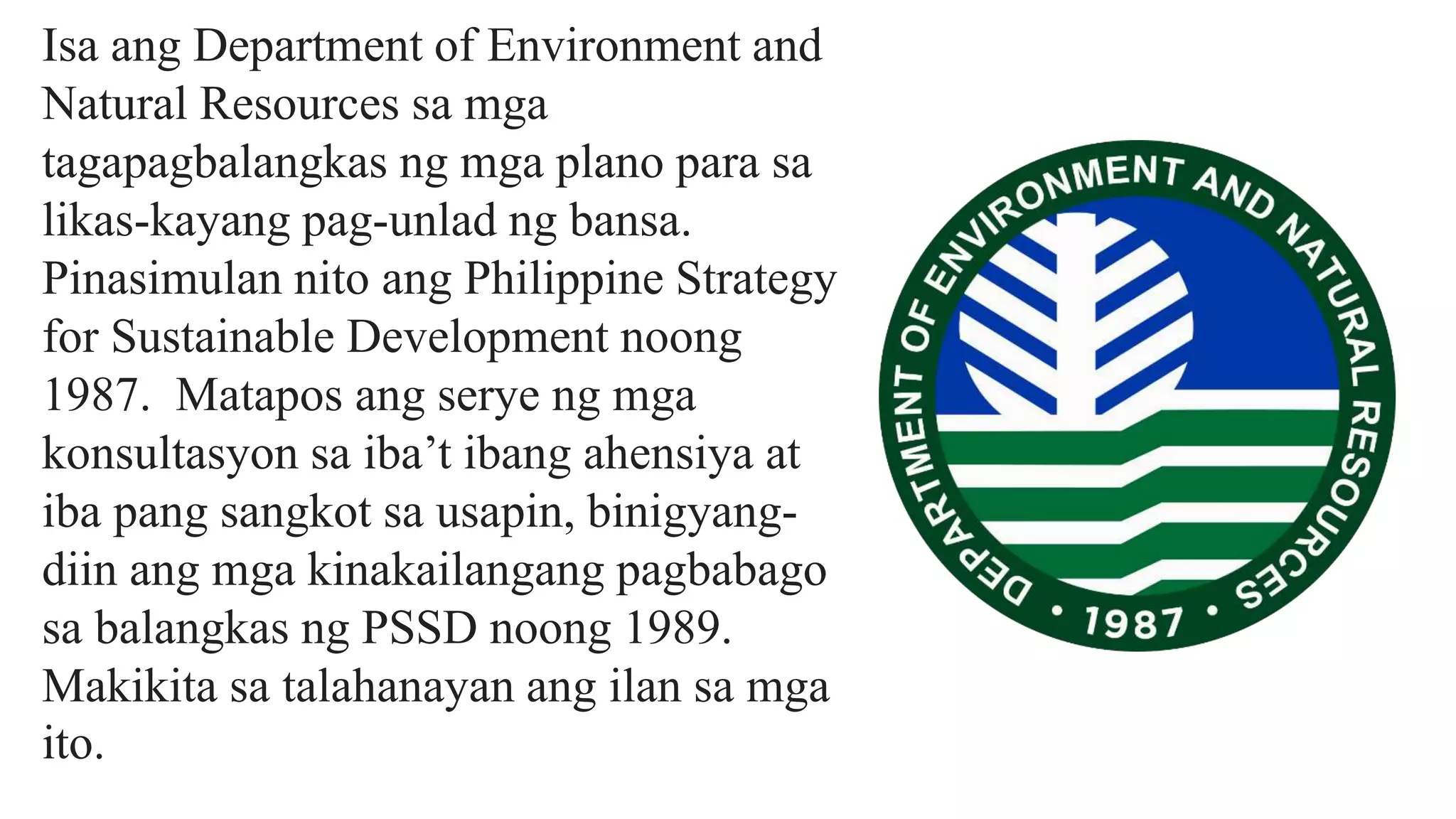 Likas Kayang Pag-ulad | PPTX