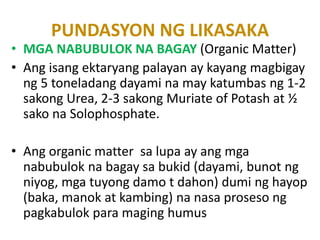 LIKASAKA ang natural na paraan ng pagsasaka | PPTX