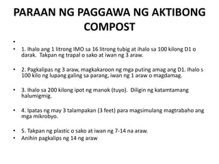 LIKASAKA ang natural na paraan ng pagsasaka | PPTX