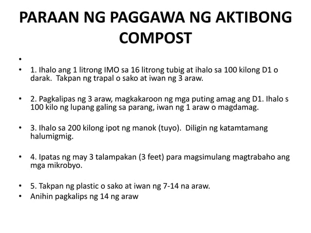 LIKASAKA ang natural na paraan ng pagsasaka | PPTX