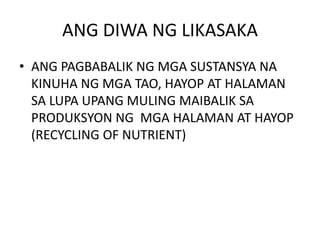 LIKASAKA ang natural na paraan ng pagsasaka | PPTX